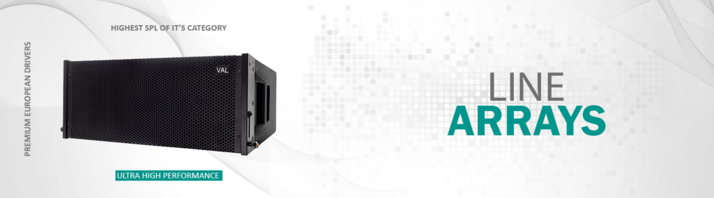 Line arrays - VAL AUDIO
